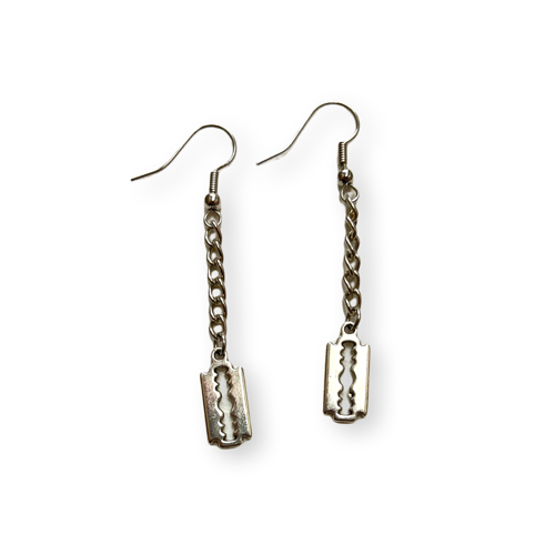 The Punk Razor Earrings | Wynwood Shop