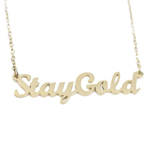 Stay Gold Layering Necklace | Wynwood Shop